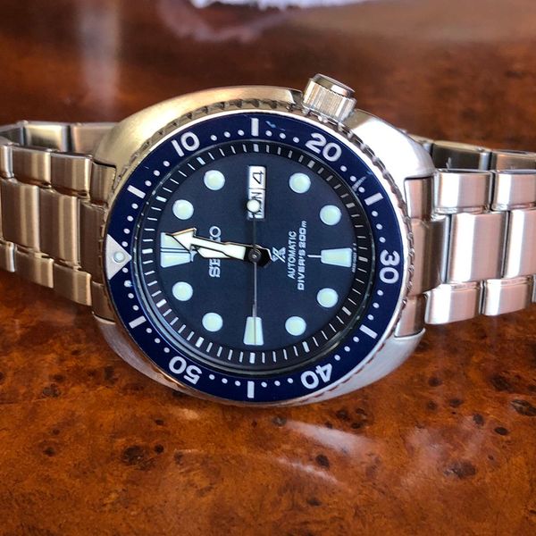 Seiko Turtle SRP773 Blue - NICE! | WatchCharts
