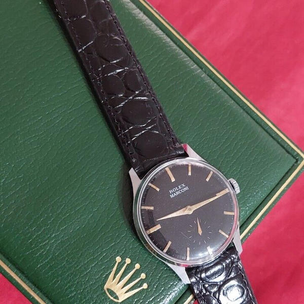 VINTAGE ROLEX MARCONI MANUAL DECADE 1940's | WatchCharts Marketplace