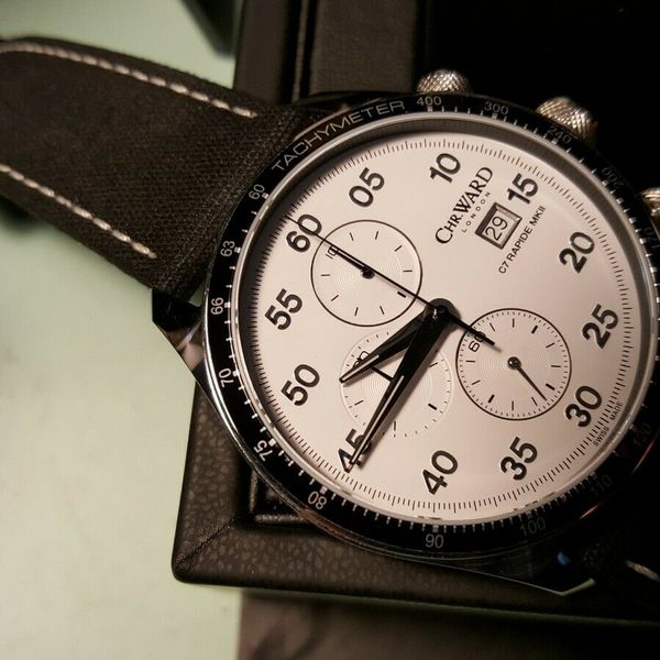 Swiss-made Christopher Ward C7 Rapid Chronograph MK II Quartz Excellent ...