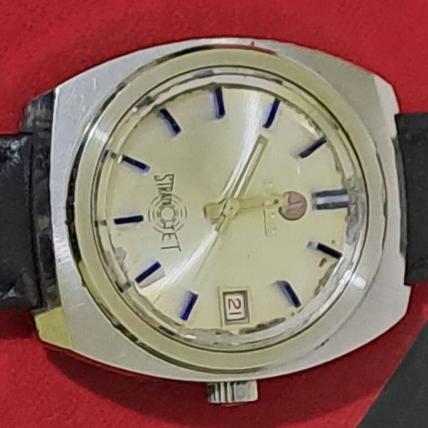 RARE RADO STRATOJET AUTOMATIC DATE VINTAGE SWISS MEN WATCH FULLY ...