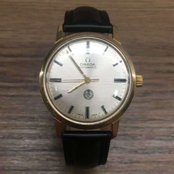 1971 Omega Automatic full gold 9ct 24 jewels Men's Cal 552 BHP Billiton ...