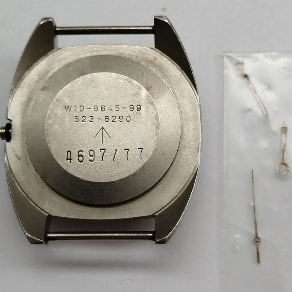 CWC W10 Dial, Watchcase & Hands Set | WatchCharts Marketplace