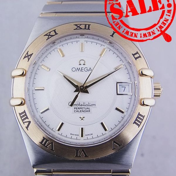 Omega Constellation Perpetual Calendar 1252.30.00 New Finished [Used ...