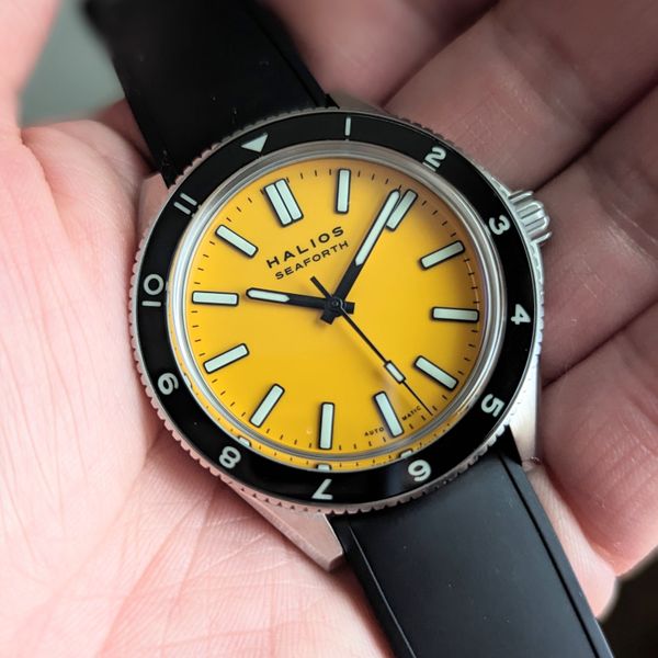 Halios Seaforth Bahama Yellow | WatchCharts