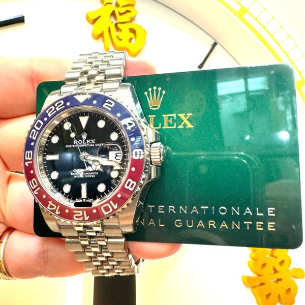 Rolex 126710blro gmt2 pepsi jubilee | WatchCharts Marketplace