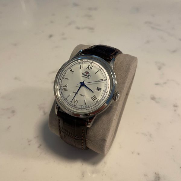 [WTS] Orient Bambino 2 - White face w/ Blue Hands (Scratched crystal ...
