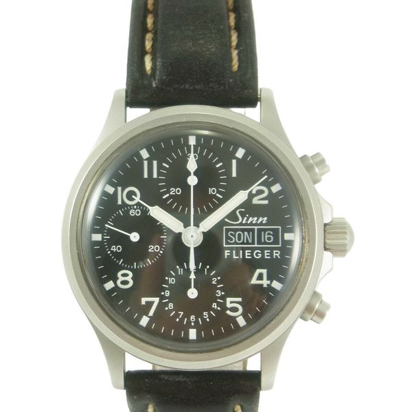 SINN Chronograph 356 Flieger Automatic Day-Date Watch 356.FLIEGER.AUTO ...