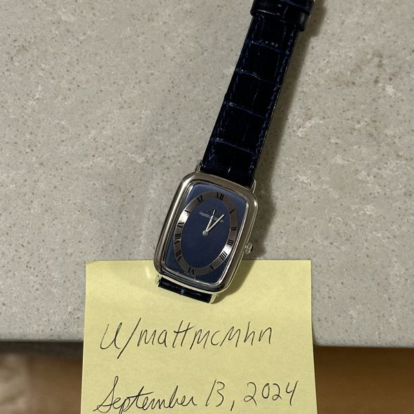 [WTS] Vintage 1970s Jaeger LeCoultre Jumbo 18k White Gold 9046 Manual ...