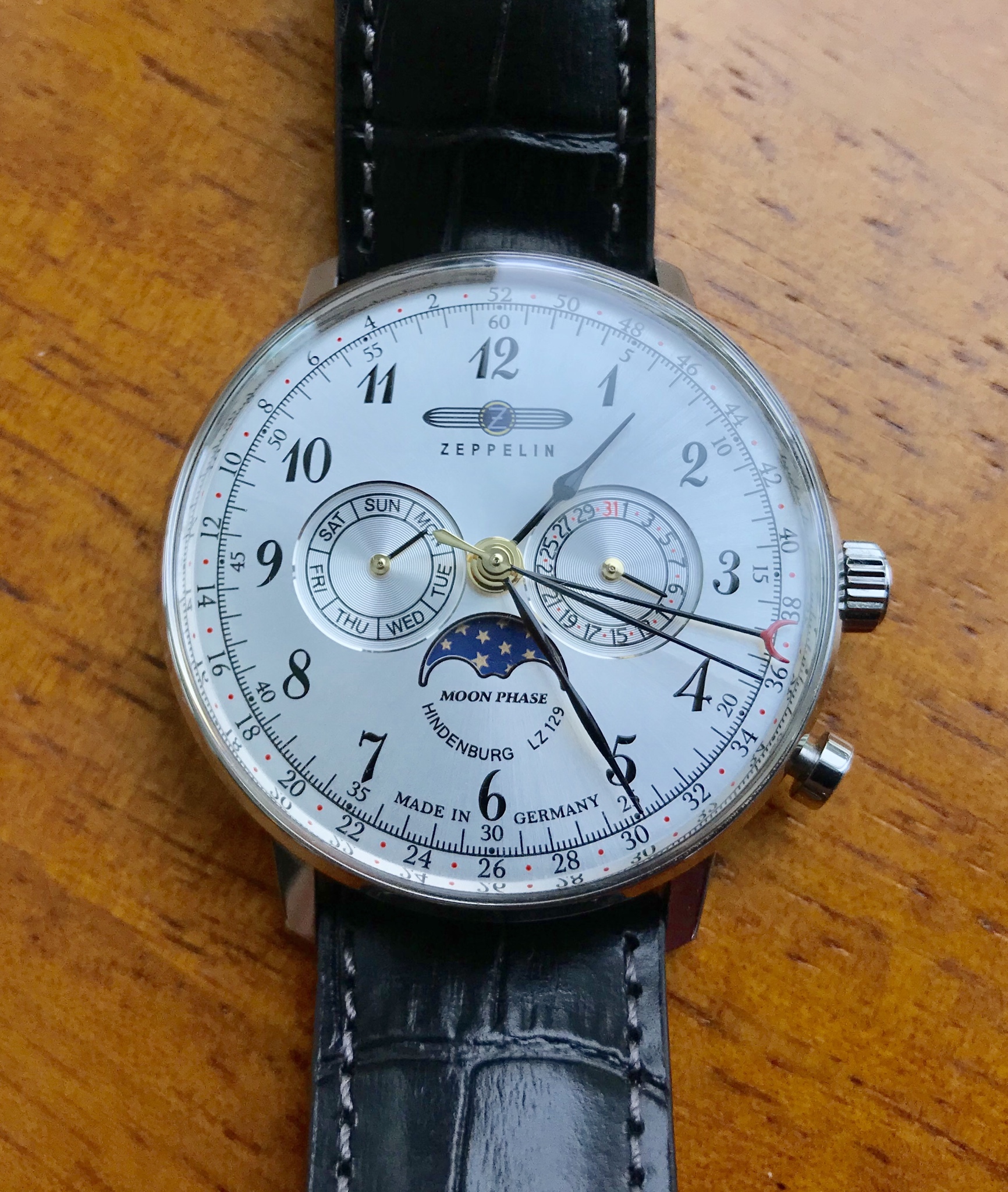 [WTS] Graf Zeppelin Hindenburg Moon Phase Ref. 7036-1 | WatchCharts ...