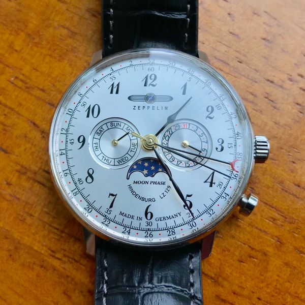 [WTS] Graf Zeppelin Hindenburg Moon Phase Ref. 7036-1 | WatchCharts ...