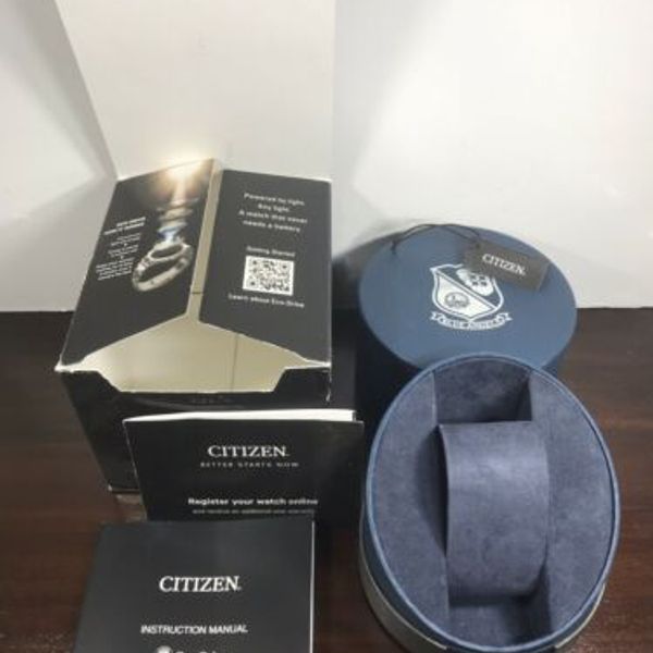 CITIZEN Eco-Drive [Blue Angels] Empty Watch Display Box & Booklets Only ...