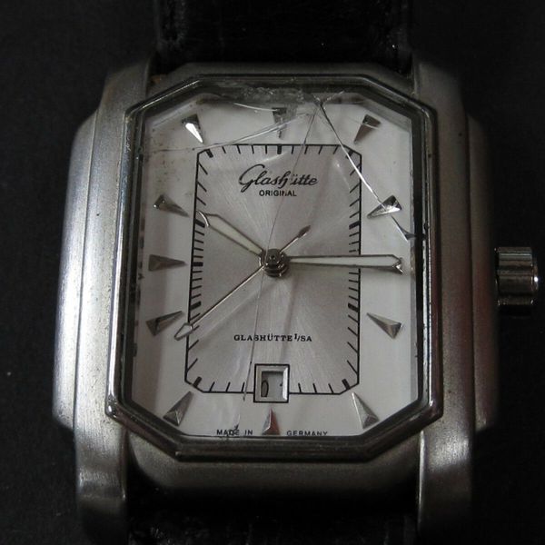 GLASHUTTE Original Watch Stainless AUTOMATIC Skeleton 3ATM No 125 ...