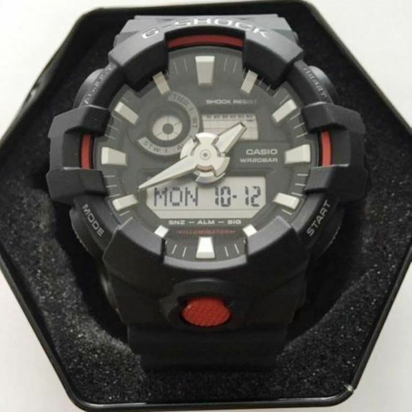 Casio G-Shock Black Digital Analog Watch GA700-1A New /Store Display ...