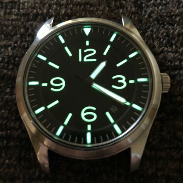 SEIKO SNZG15 flieger pilot military Sinn mod homage | WatchCharts