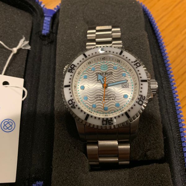 Deep Blue Juggernaut IV white whale | WatchCharts Marketplace