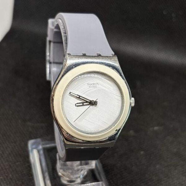 2005 Swatch Irony YLS141GC Tresor Blanc White Womans Watch Swiss New ...