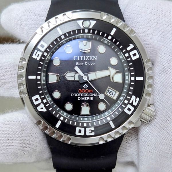 Citizen Promaster Professional Diver BN1024-01E Black Dial Sapphire Men ...