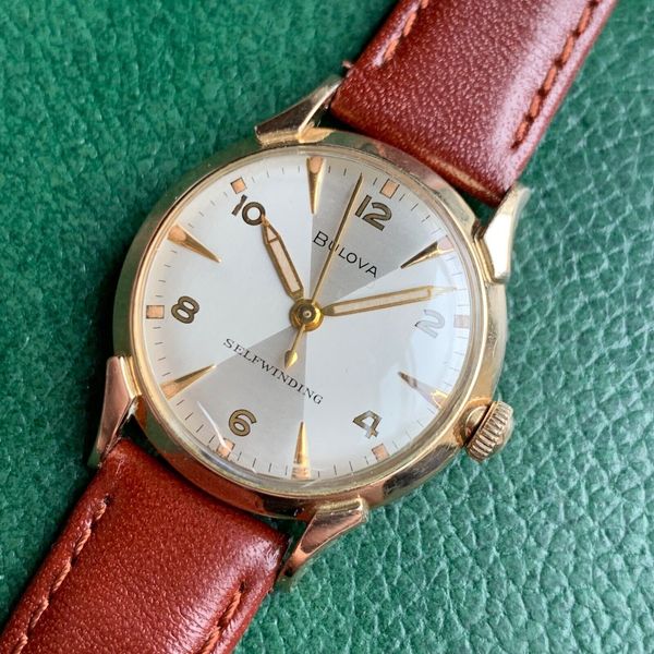 1959 Bulova Cal. 11AFAC 17J Selfwinding 10K RGP Wristwatch -Stunning ...