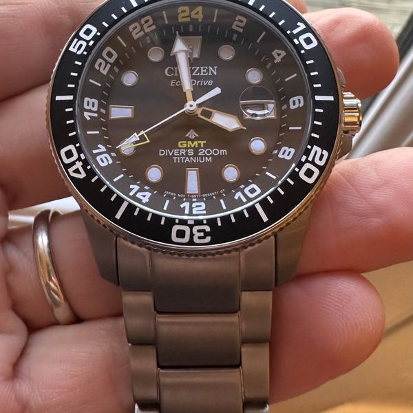 [$315 USD] Citizen Promaster GMT Titanium | WatchCharts Marketplace