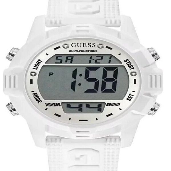 Guess Ladies' Watch Chronograph Boost Digital Watch 40 mm Silicone ...