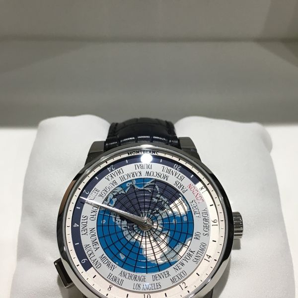 Must see Mint Montblanc Heritage Spirit Orbis Terrarum World Map ...