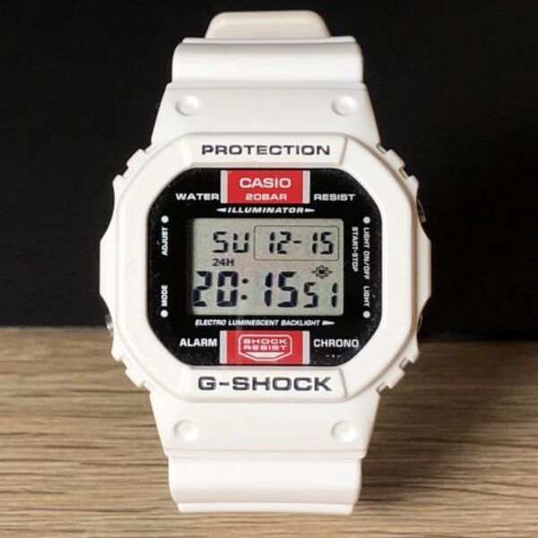 Casio G-Shock 25th Anniversary ERIC HAZE Edition 1545 DW-5600EH White ...