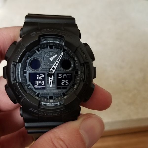FS: Casio G-Shock GA100-1a1 $60 | WatchCharts Marketplace