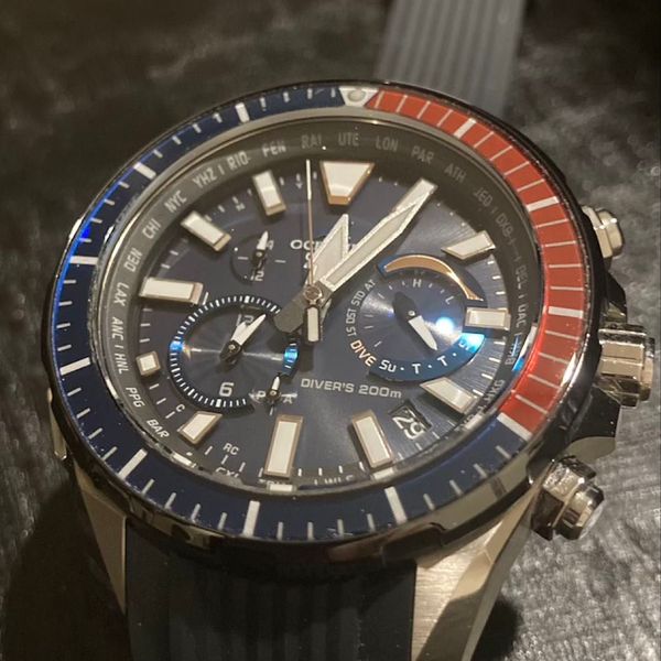 CASIO OCEANUS OCW-P2000C-2AJF Tough Solar Radio Titanium Diver Men's ...