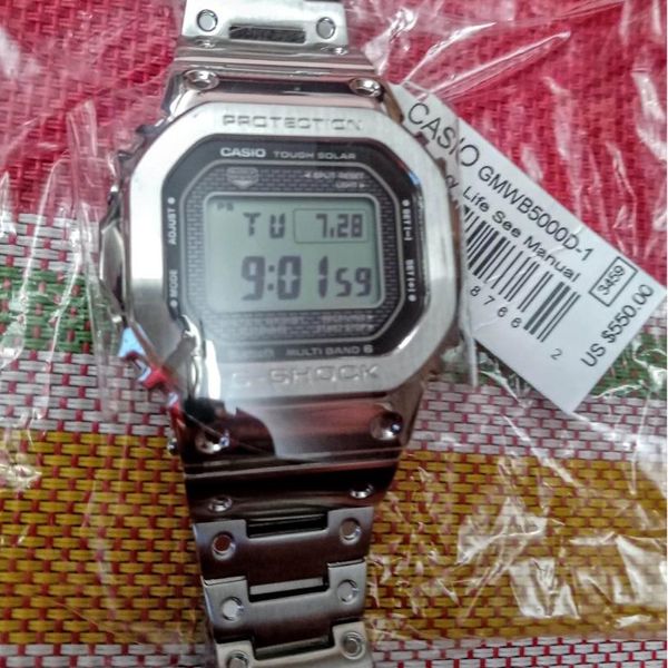 G-Shock Full Metal Square GMWB5000 | WatchCharts Marketplace