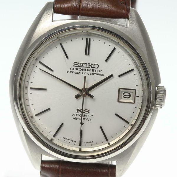 SEIKO KING SEIKO Hi-BEAT Date Chronometer 5625-7060 Automatic Men's ...