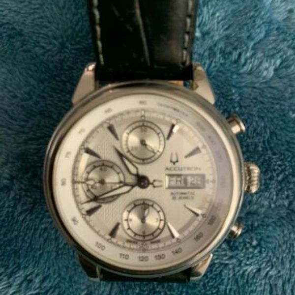 Bulova Accutron Gemini Chronograph 26C01 w/ Valjoux 7750 | WatchCharts