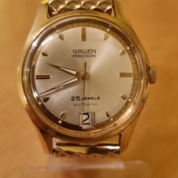 SEHR SELTENE VINTAGE GRUEN PRECISION AUTOMATIC JAMES BOND | WatchCharts ...