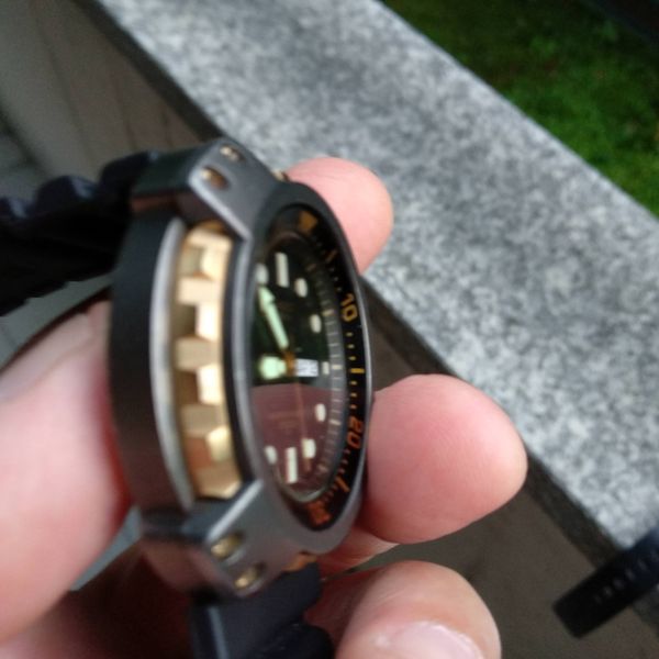 FS: Rare CASIO MD 703 White Quartz shrouded diver 1988 QUICKSET DO NOT ...