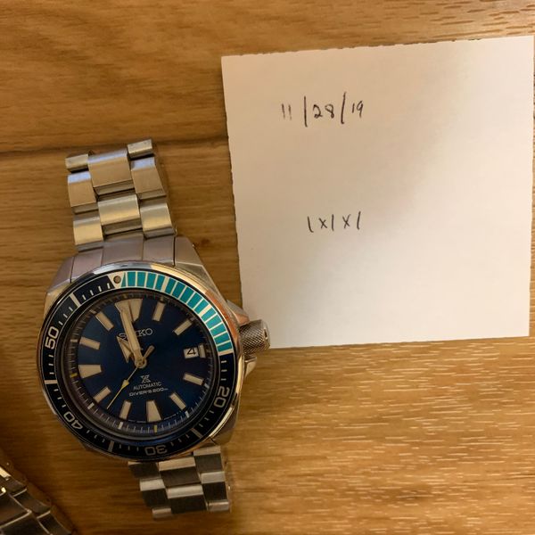 [wts] seiko blue lagoon samurai | WatchCharts