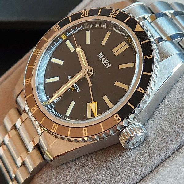 FS: Maen 38mm Hudson GMT [$760 USD] | WatchCharts Marketplace