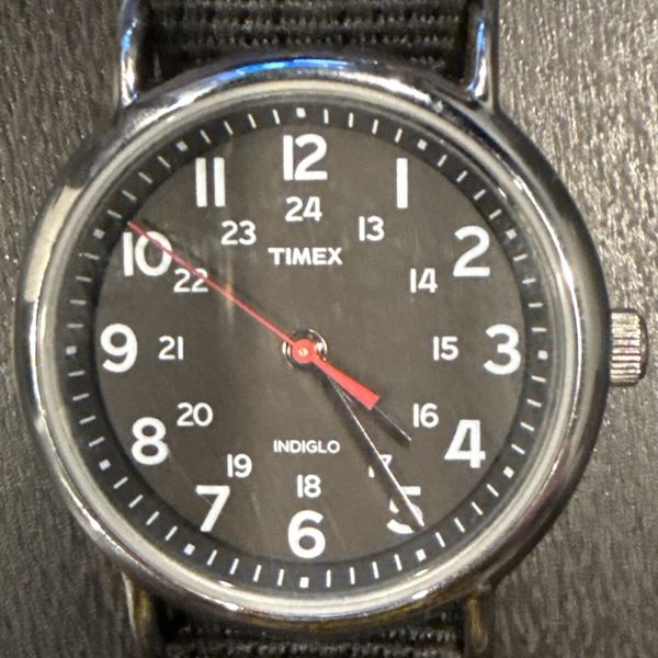 Timex Weekender Black Dial, Quartz | WatchCharts Marketplace