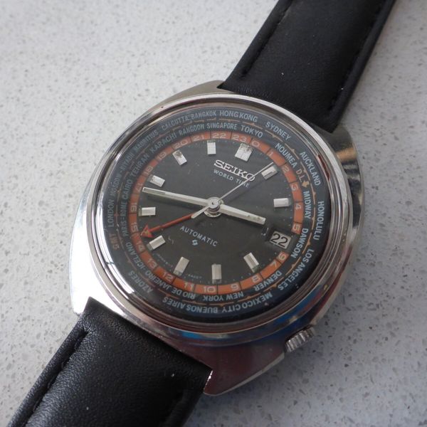 Seiko World time, Vintage Gents Watch, 6117-6400, 1973, Overhauled ...