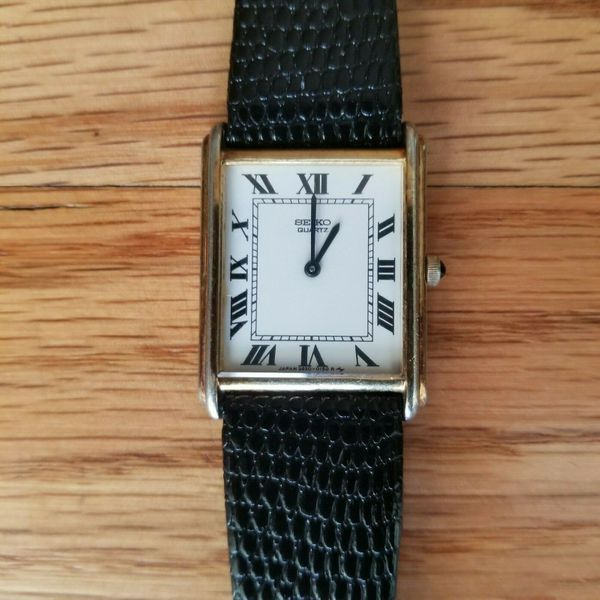 MEN'S VINTAGE SEIKO QUARTZ TANK WATCH | WatchCharts Marketplace