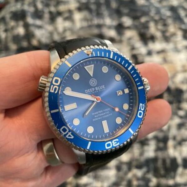 Deep Blue Master 1000 44mm Watch | WatchCharts