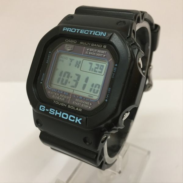 CASIO G-SHOCK / Casio G-SHOCK 5600 SERIES / GW-M5610BA-1JF / radio solar / multi-band 6 / tough ...