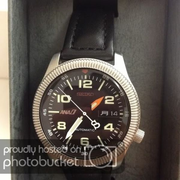 Sold: RARE SEIKO ANA PILOT watch Limited Production with box ...