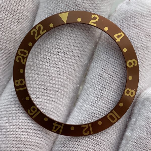 Rolex 1675 brown gold fat font insert | WatchCharts
