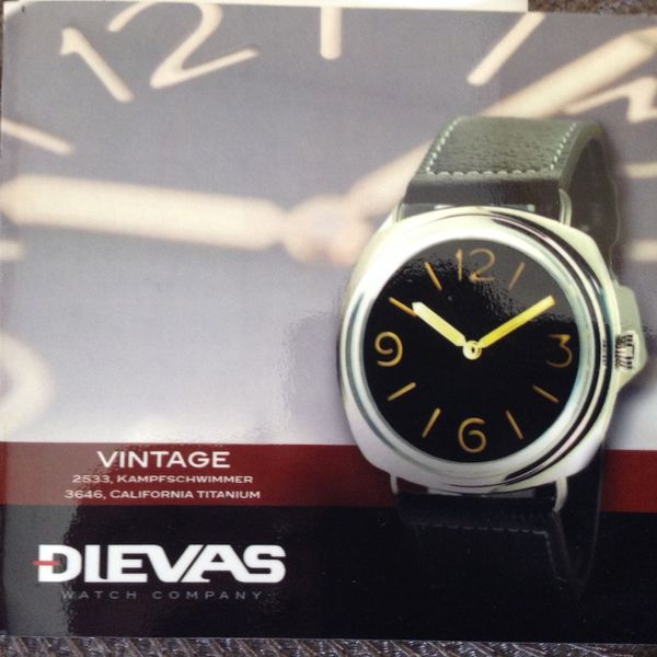 SOLD: Dievas Vintage California | WatchCharts Marketplace