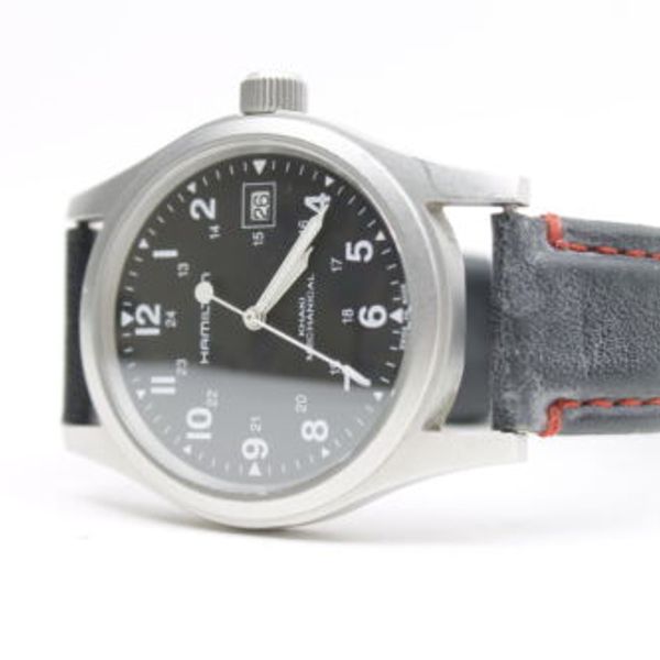 Hamilton Khaki Mechanical H694190 38MM Stainless Steel Men's Watch ...