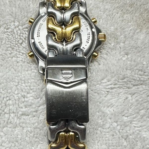TAG Heuer SEL Senna Model Chronograph Gray Face Men's Watch - CG1122-0 ...