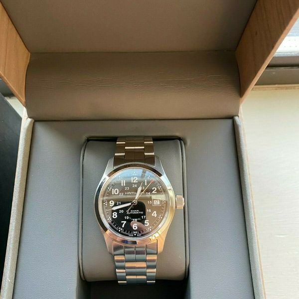 Hamilton Khaki Field Auto 38mm - H70455133 | WatchCharts Marketplace