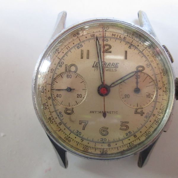 FSOT Le Phare Landeron 48 Chronograph Needs Service $180 | WatchCharts