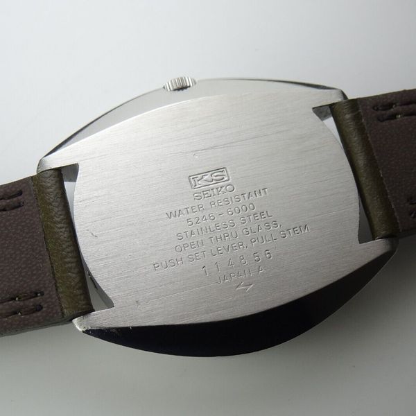 Serviced Vintage 1971 JAPAN KING SEIKO CHRONOMETER SP 5246-6000 25J ...