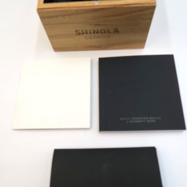 Shinola Detroit Argonite 1069 42 MM Ltd Edit. NEW in Original Box ...