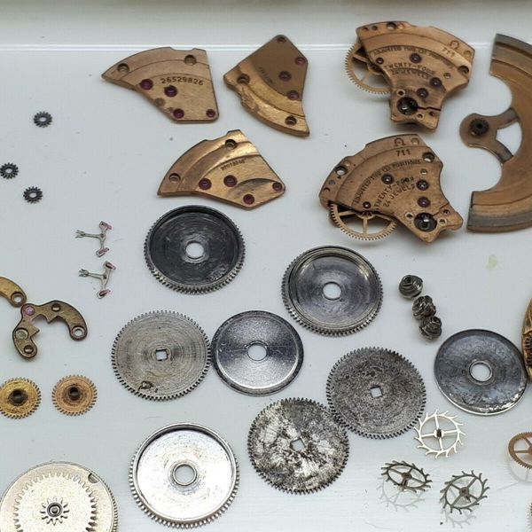 OMEGA Deville Caliber 711 AUTOMATIC Movement WATCH "PARTS OR REPAIR ...